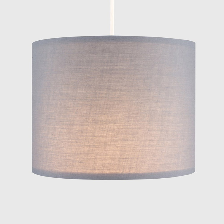 Symple Stuff 25cm Cotton Drum Lamp Shade & Reviews | Wayfair.co.uk