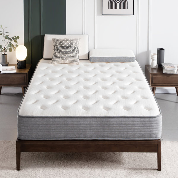 Alwyn Home Matelas simple hybride ferme 10 po - Wayfair Canada