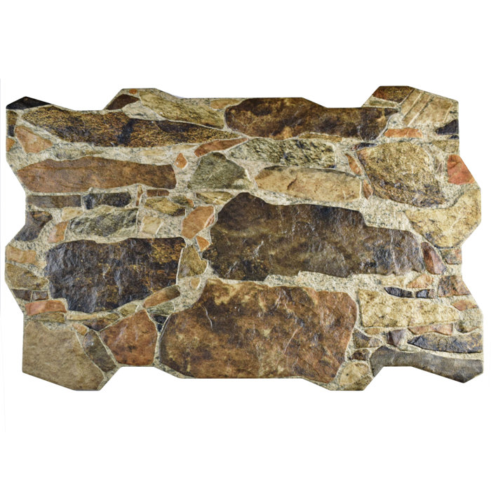 Merola Tile Rambla 15" x 23" Porcelain Stone Look Wall & Floor Tile ...