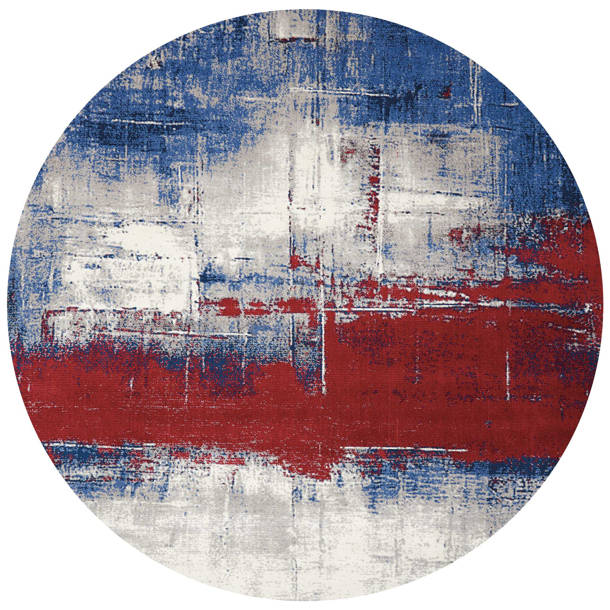 17 Stories Stanton Machine Woven / Power Loomed Viscose Gray Rug ...