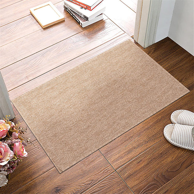 Bayou Breeze Machine Washable Cleasby Jute/Sisal Area Rug in Beige ...