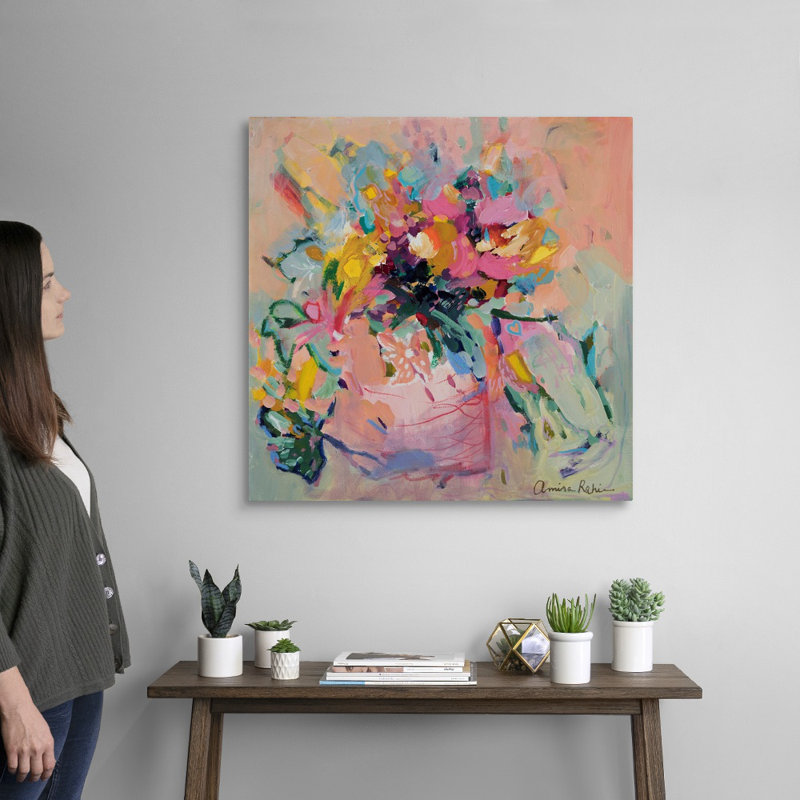 Winston Porter I Cracked The Flower Pot Framed On Canvas by Amira Rahim ...