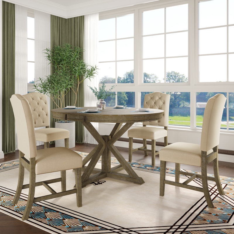 Darby Home Co Boothville Extendable Dining Set & Reviews | Wayfair