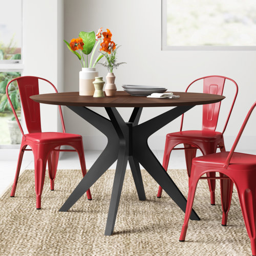 Modern Black Round Dining Tables | AllModern