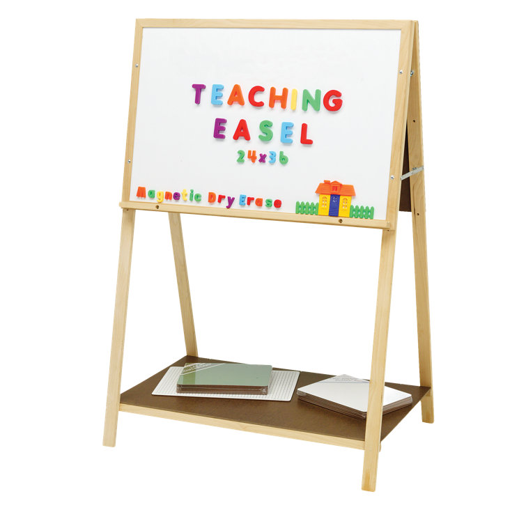 Flipside Products Crestline Magnetic Teaching Board Easel | Wayfair