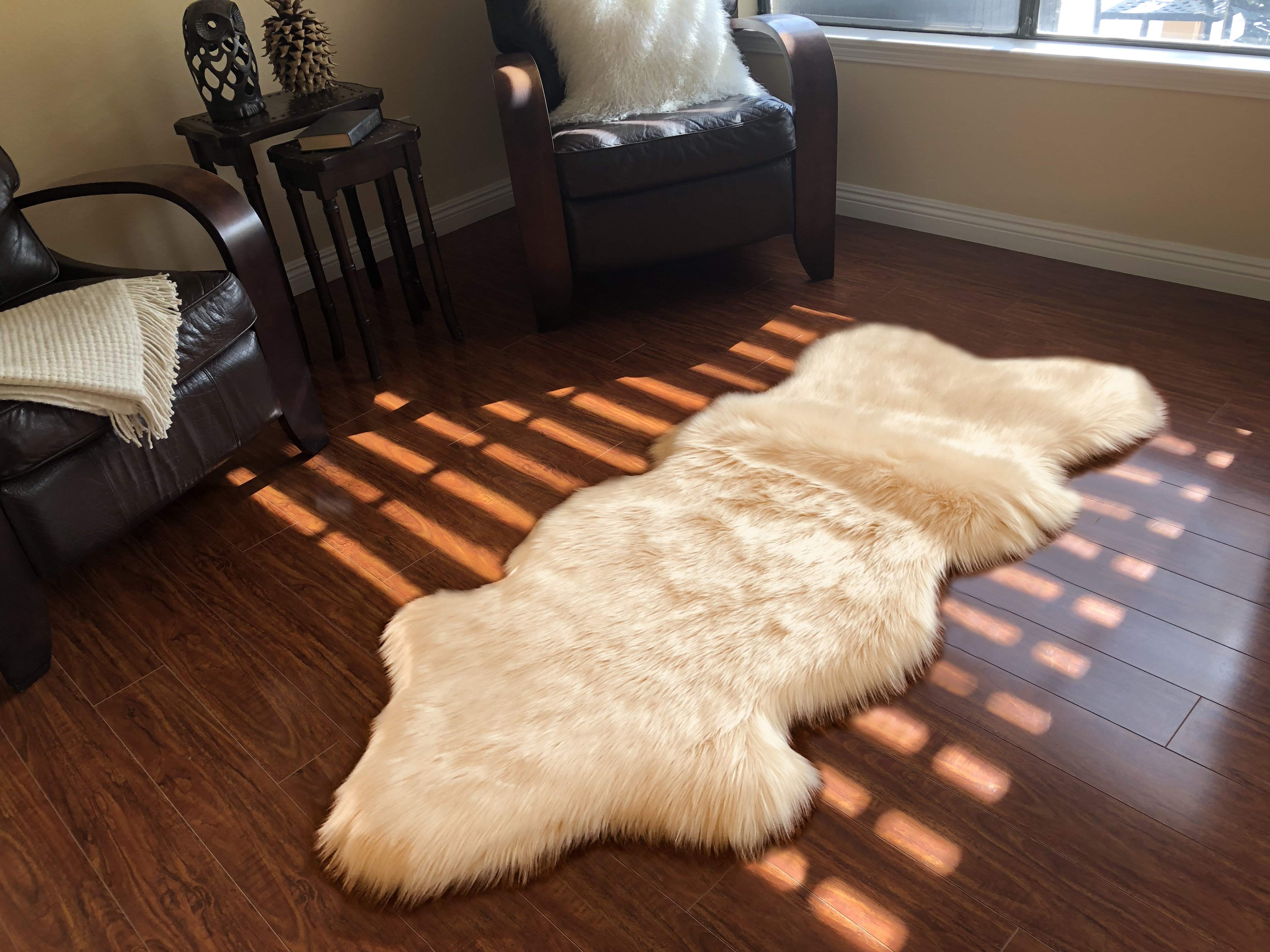 Union Rustic Wickstrom Dark Cream Rug & Reviews | Wayfair