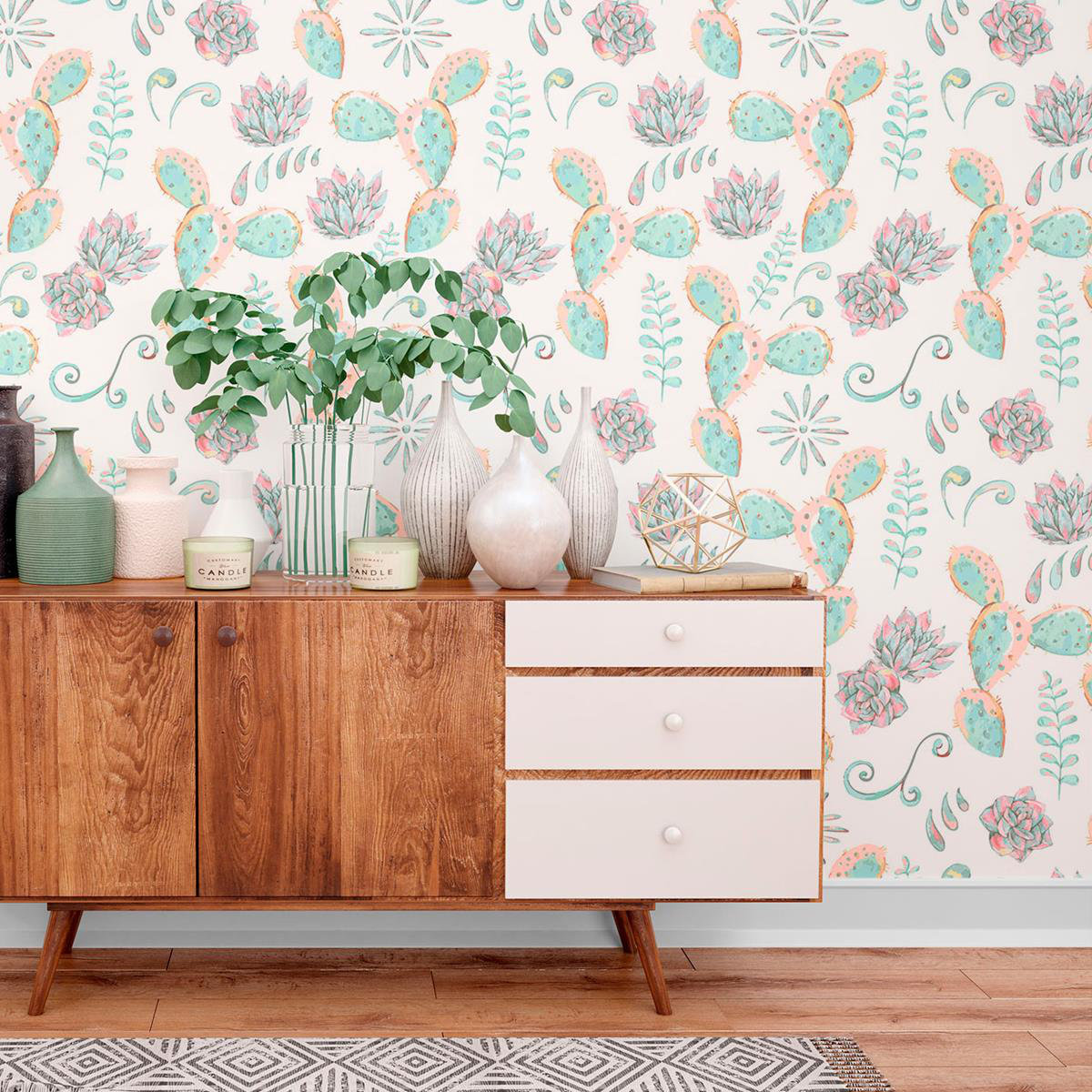 Union Rustic Anatolija Peel & Stick Floral Wallpaper | Wayfair