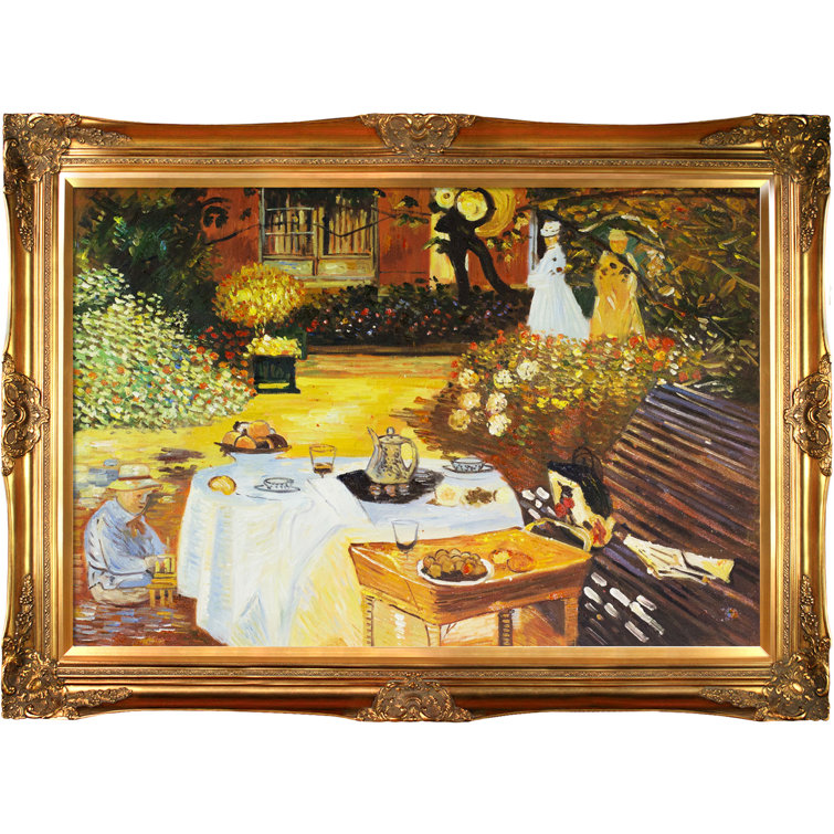 Vault W Artwork Alaric The Luncheon by Claude Monet - Picture Frame ...