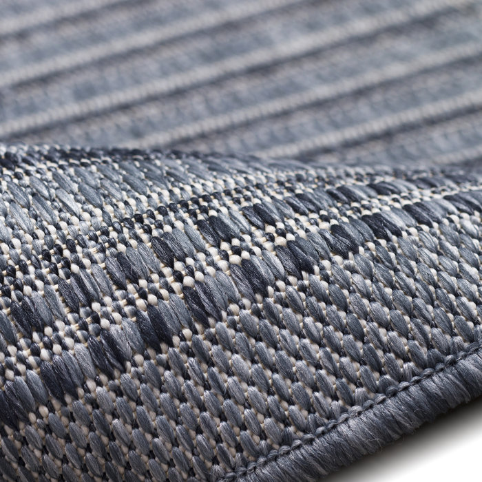 Longshore Tides Tukgahgo Navy Indoor/Outdoor Rug & Reviews | Wayfair