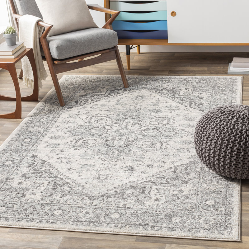 Blue Elephant Benoit Charcoal/Light Beige Rug & Reviews | Wayfair.co.uk