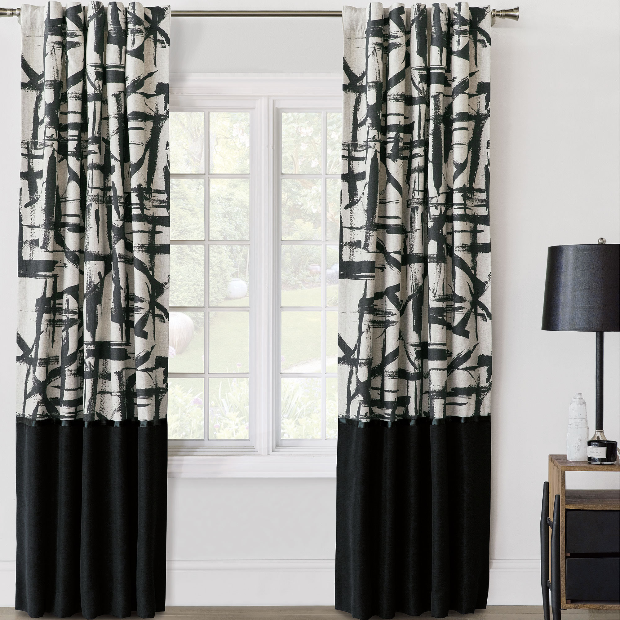 Eastern Accents Zelda Rayon Room Darkening Curtain Panel | Wayfair