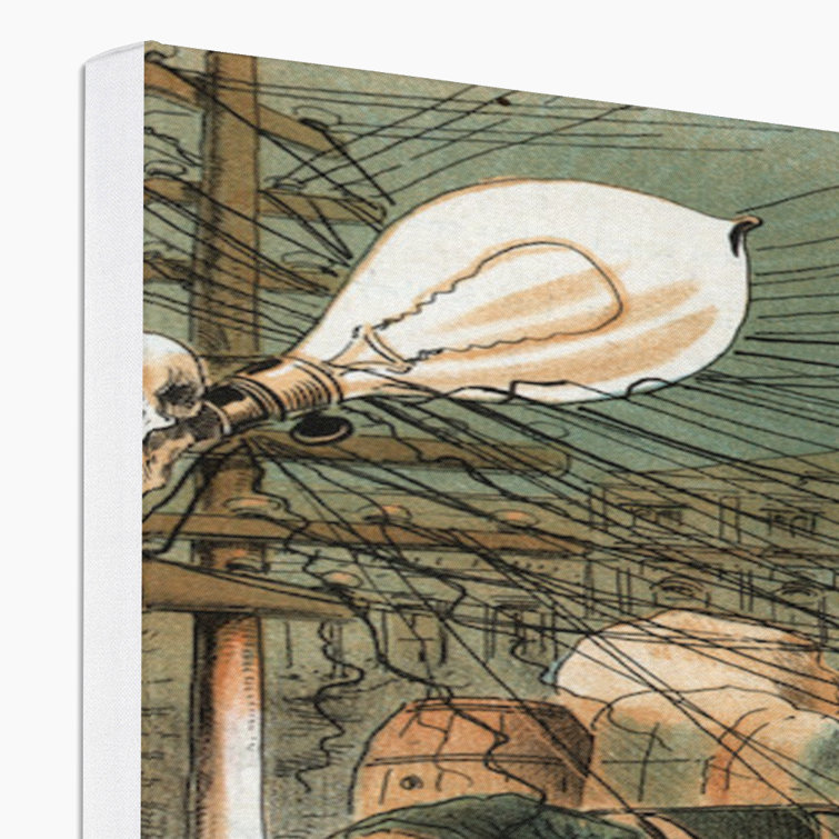 Astoria Grand 'An Unrestrained Demon Illustration' Painting | Wayfair.co.uk