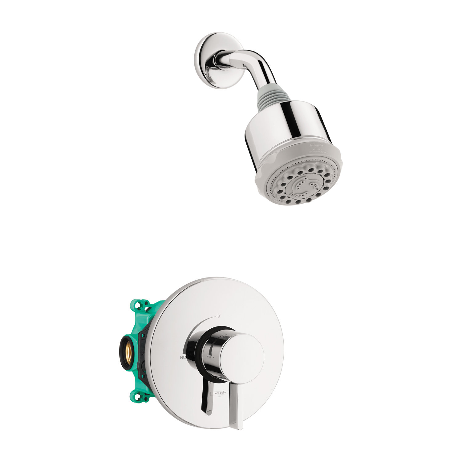Hansgrohe Clubmaster Pressure Balanced Shower Faucet with Rough-in ...