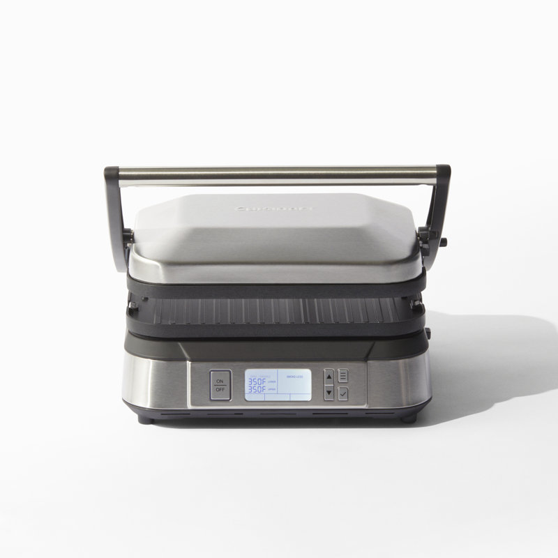 Cuisinart Non Stick Electric Grill and Griddle with Metal Lid & Reviews ...