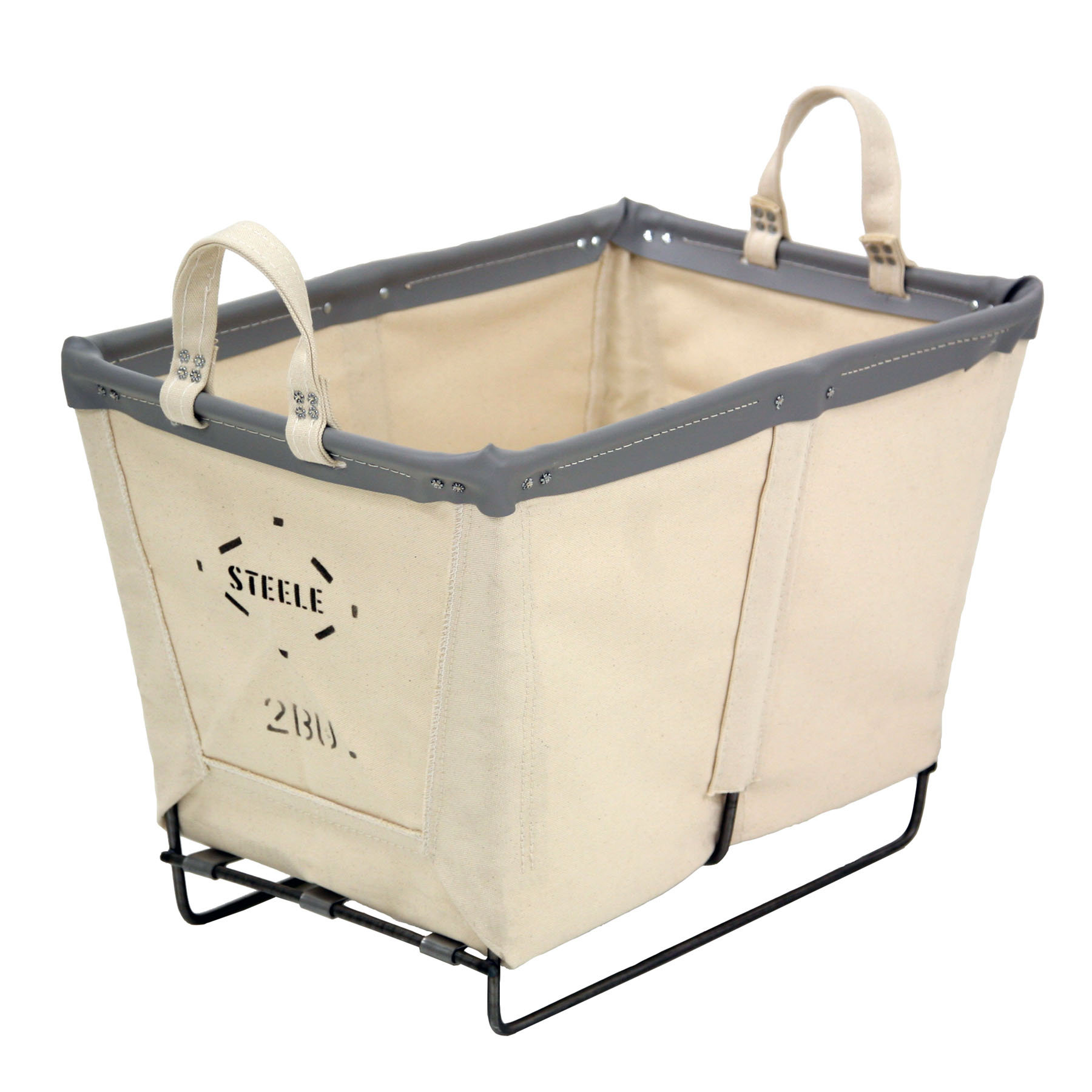 Steele Canvas Canvas Small Carry Basket - 2 Bu & Reviews | Wayfair