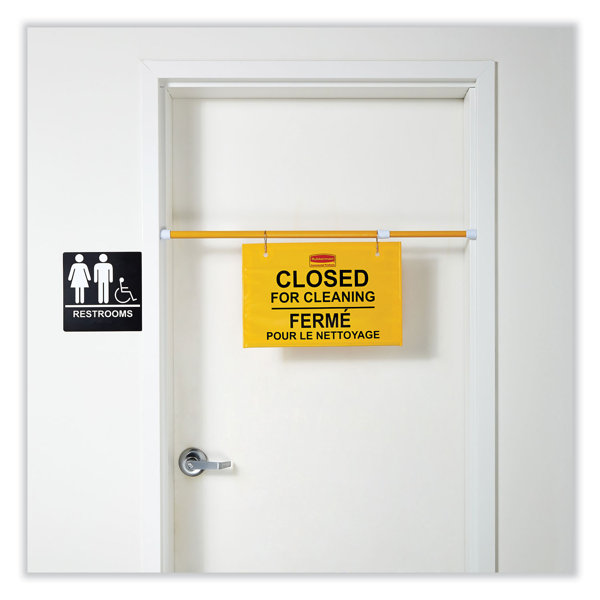 Rubbermaid Commercial Products Site Safety Hanging Sign | Wayfair