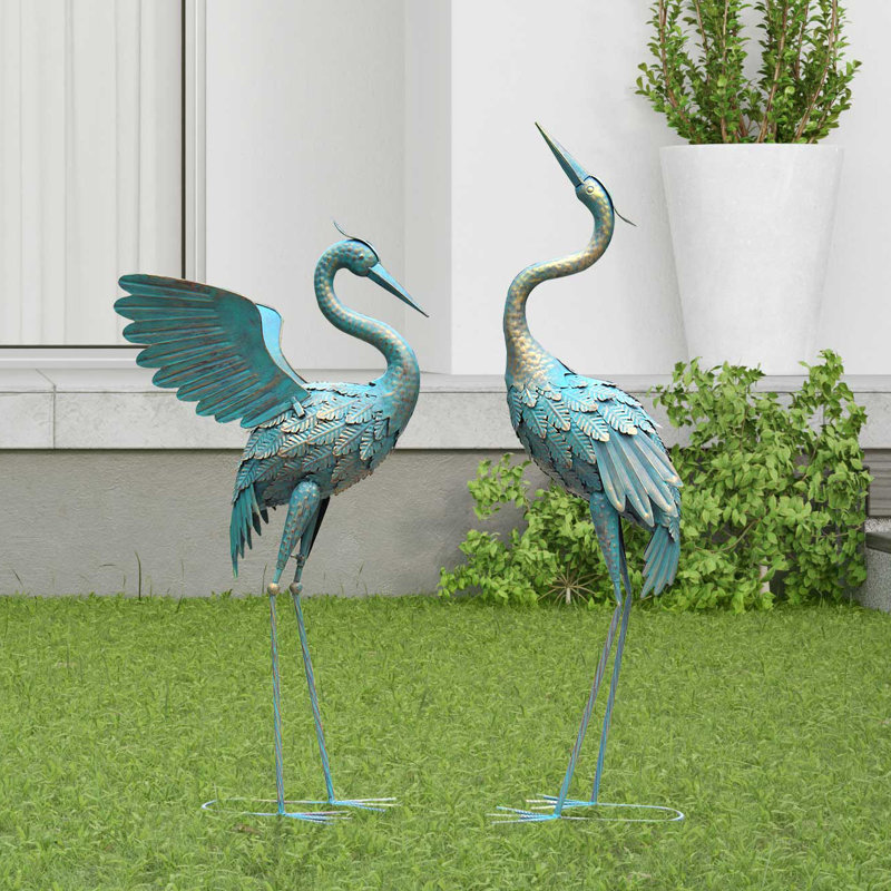 Rosecliff Heights Floresville 2 Piece Garden Stake Set & Reviews | Wayfair