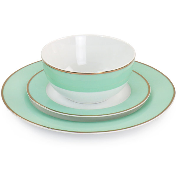 Martha Stewart Ceramic Dinnerware Set - Service for 4 & Reviews | Wayfair