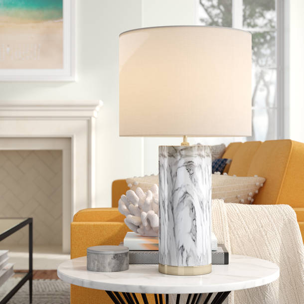 CosmoLiving by Cosmopolitan Marble Table Lamp & Reviews | Wayfair