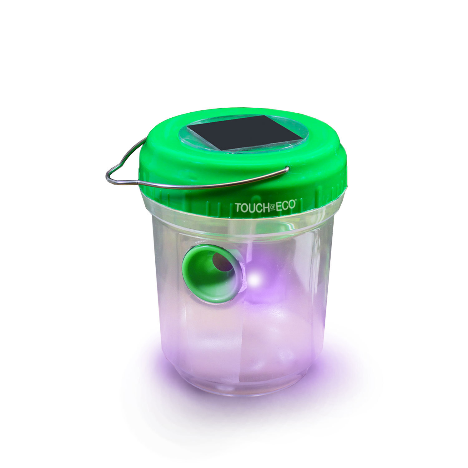Touch of ECO Solar Powered Integrated LED Outdoor Insect Trapper ...