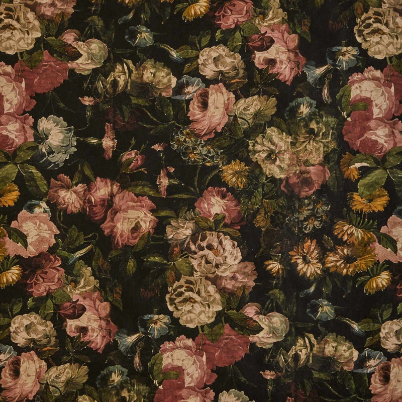 House of Hackney Midnight Garden Floral Wallpaper Roll | Perigold