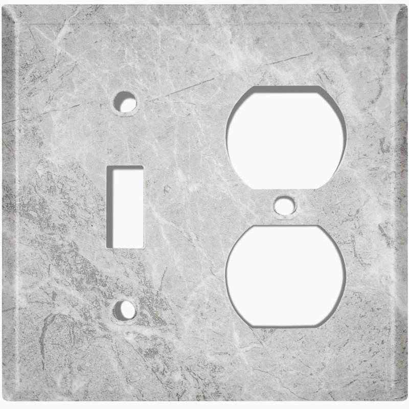 WorldAcc 2-Gang Combination Wall Plate | Wayfair