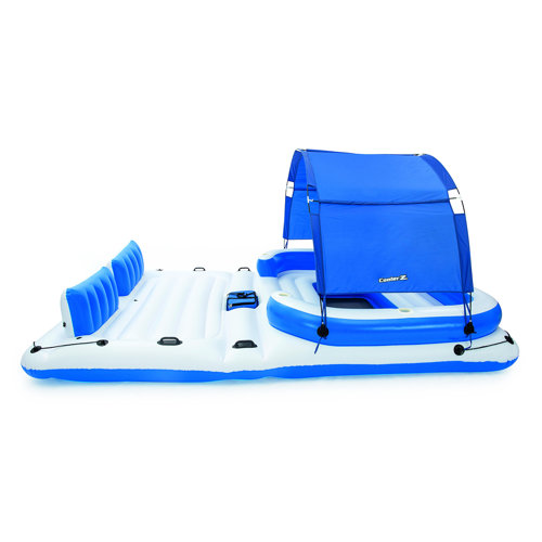 Bestway Hydro-Force Tropical Breeze 6 Person Inflatable Party Island ...