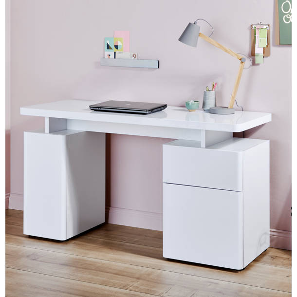 Bless international 3 Piece Rectangle Writing Desk Office Set | Wayfair