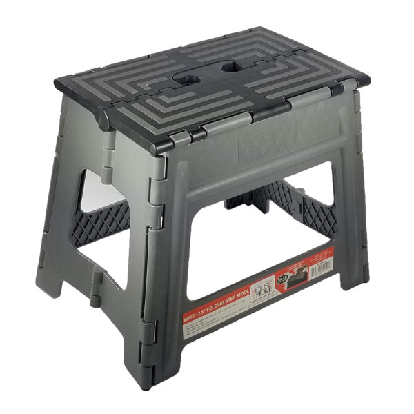 WFX Utility™ Pebrook 1 - Step Plastic Lightweight Folding Step Stool ...