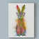 Ebern Designs Rainbow Splash Rabbit 1 by Fab Funky - Wrapped Canvas ...