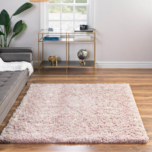 Langley Street Griego Performance Light Pink Rug & Reviews | Wayfair