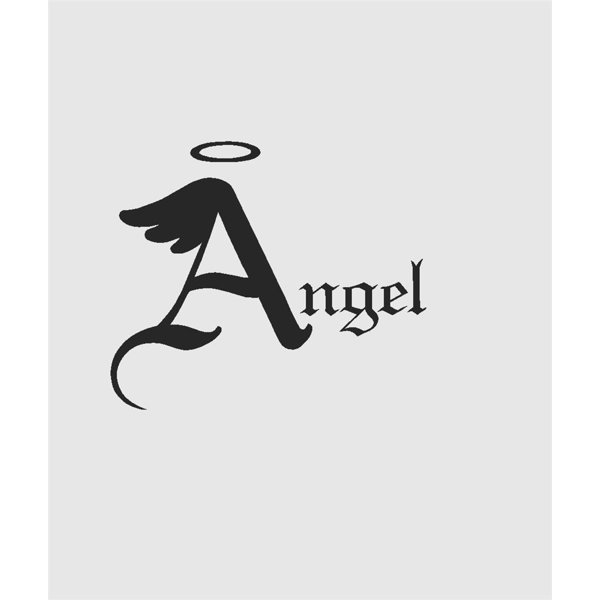 Design With Vinyl Angel Wall Decal | Wayfair