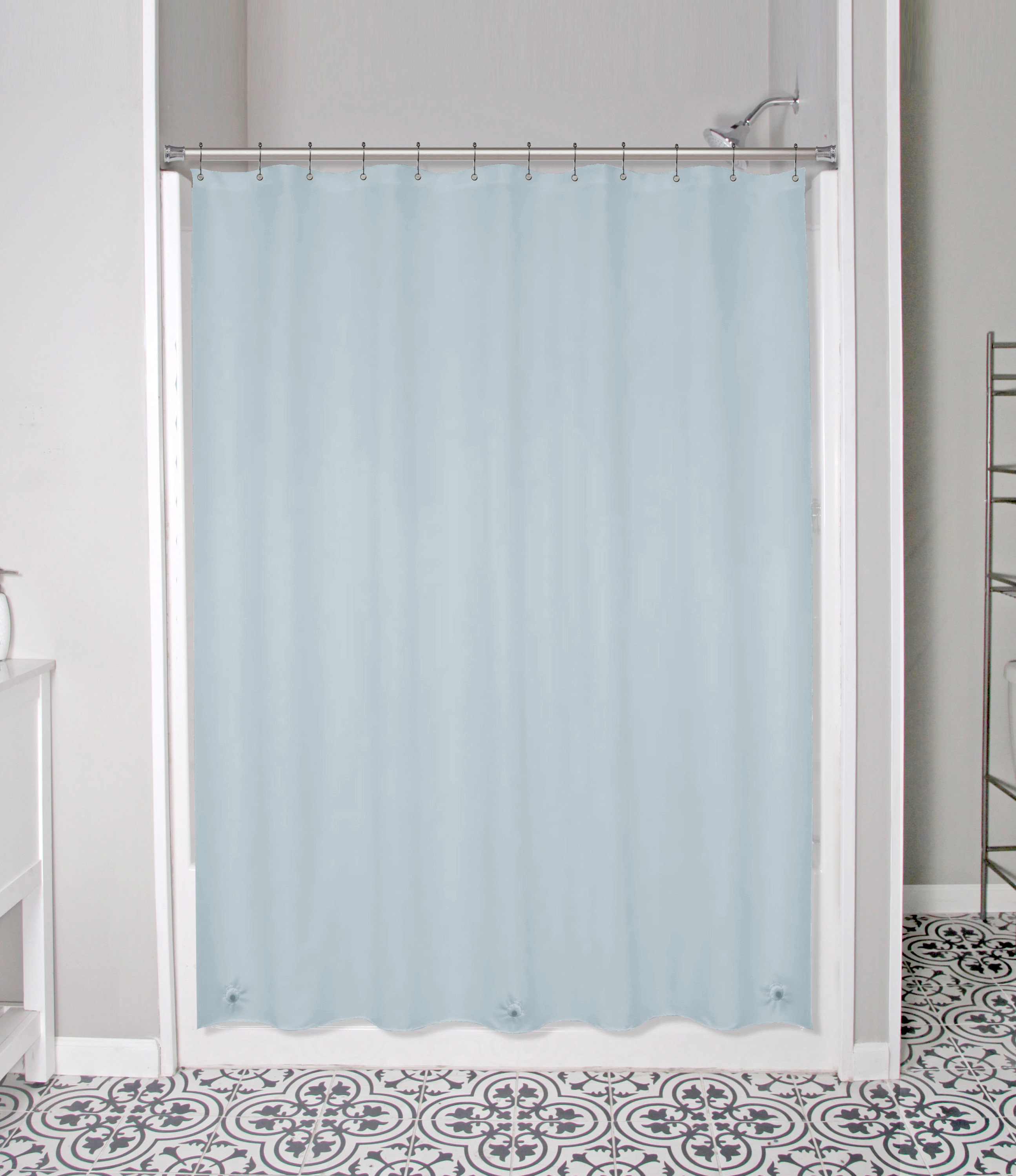 Wayfair Basics® Brungardt Peva Solid Color Single Shower Curtain Liner