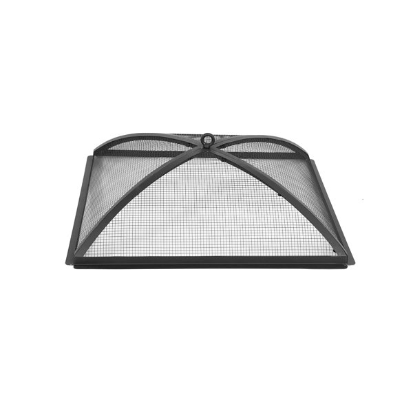 Blue Sky Outdoor Living Domed Square Fire Pit Spark Screen | Wayfair
