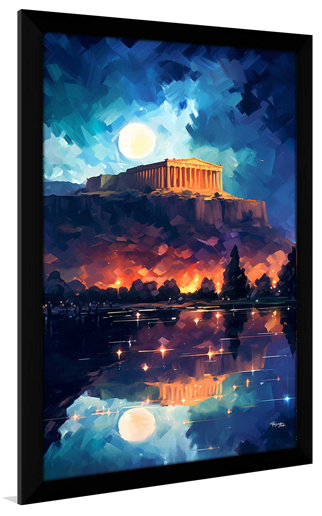 Wildon Home® Parthenon, Athens, Greece Framed On Plastic/Acrylic by V2 ...