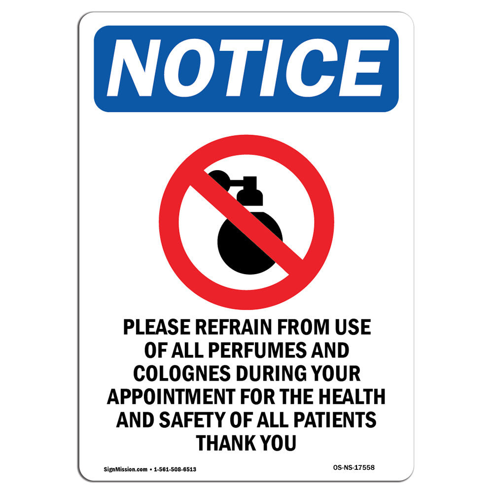 SignMission Please Refrain from Sign with Symbol | Wayfair