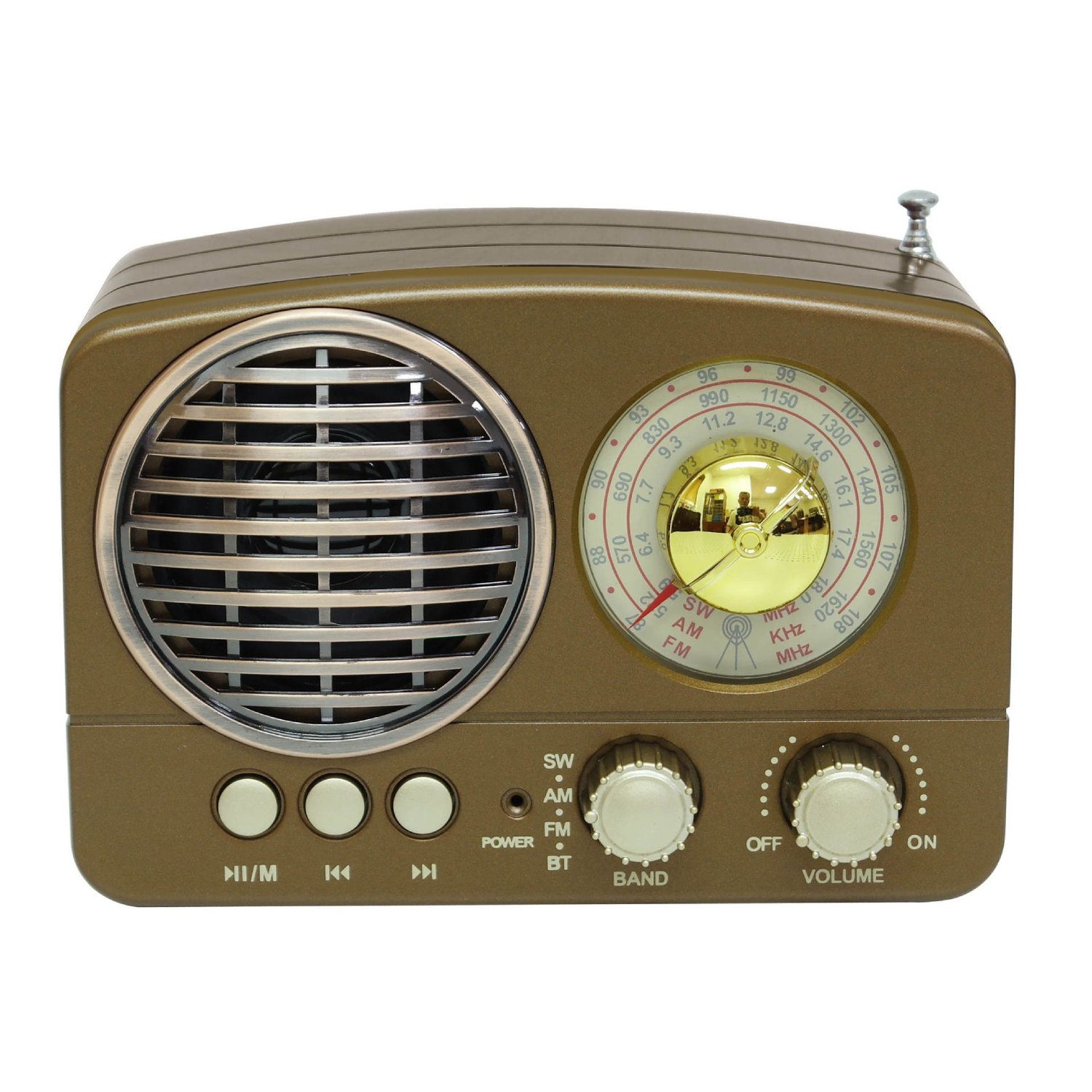 Artudatech Vintage Retro Decorative Radio With Bluetooth | Wayfair