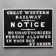 Maturi Railway Notice Sign | Wayfair.co.uk