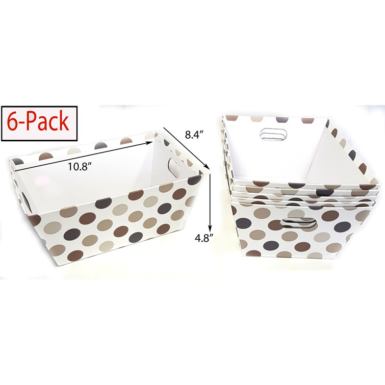 Gracie Oaks Cardboard Basket | Wayfair
