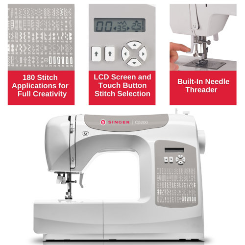 Singer C5200 Computerized Sewing Machine | Wayfair