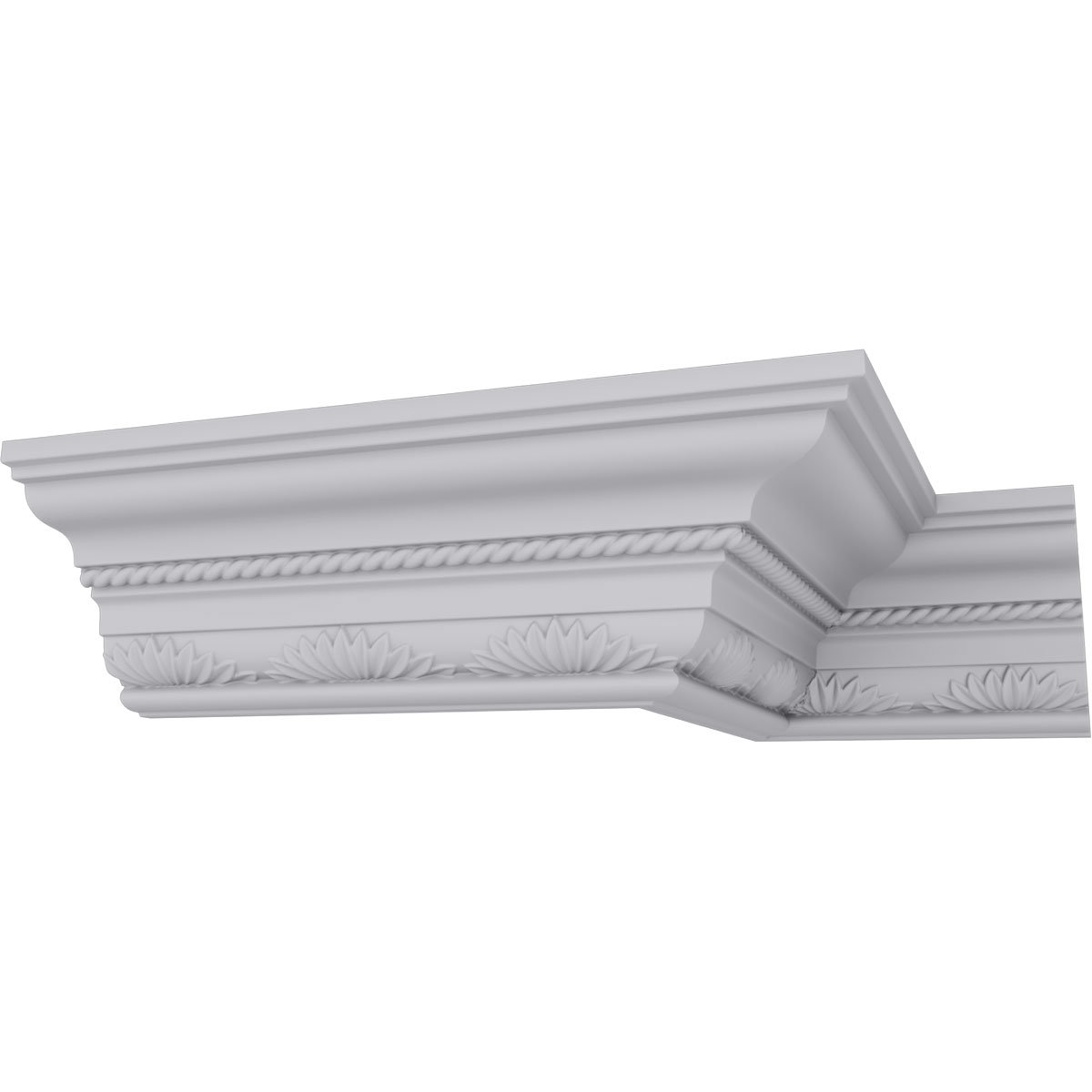 PCI Enterprises Chesterfield Running Rope Crown Moulding | Wayfair