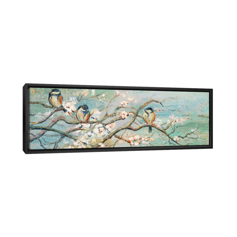 East Urban Home Spring Branch With Birds by Patricia Pinto - Graphic ...