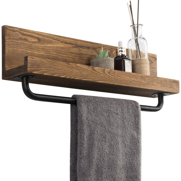 MyGift Wall Mount Towel Rack | Wayfair
