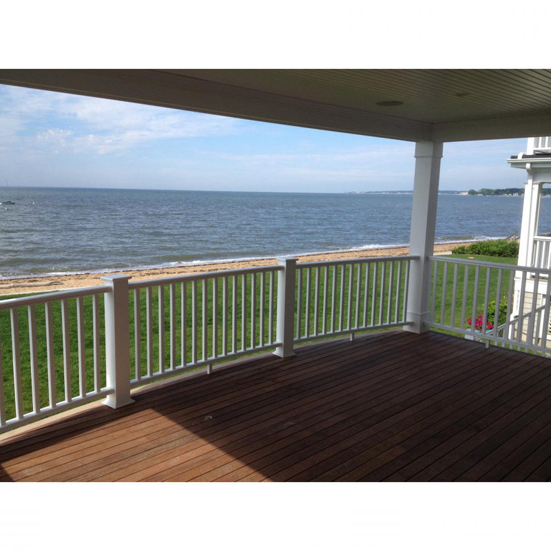 INTEX Providence Three Line Level Rail Kit White Porch And Stair ...