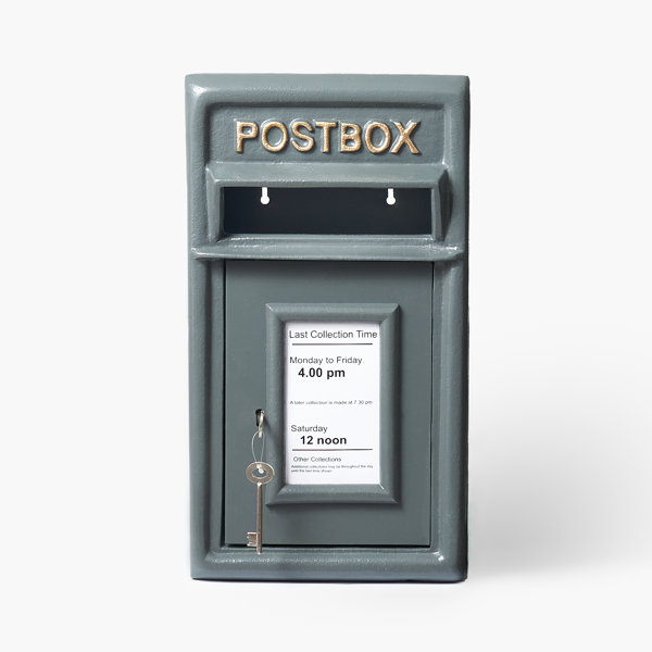 August Grove Forman Wall Mounted Letter Box | Wayfair.co.uk