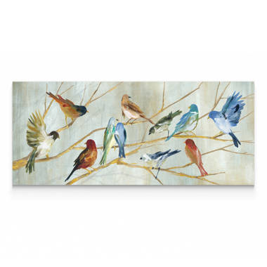 Alcott Hill® Birds in the Cage Window Panel & Reviews | Wayfair