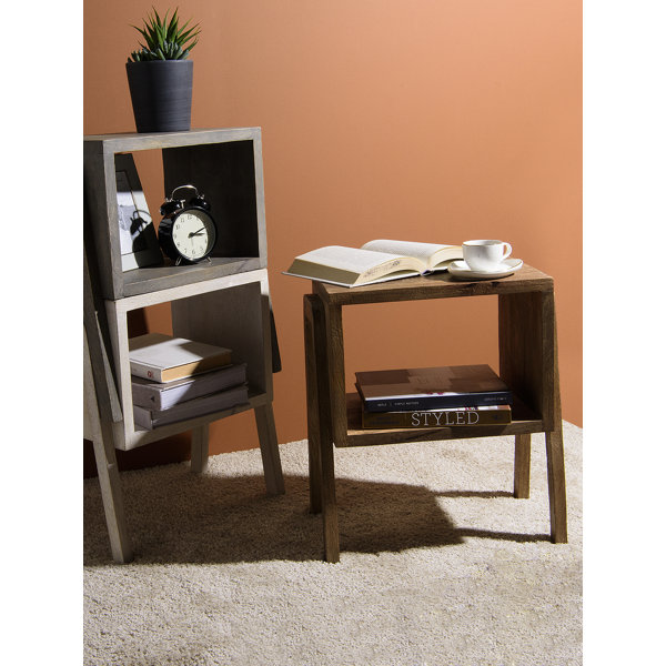 Wrought Studio Oakhaven End Table & Reviews | Wayfair