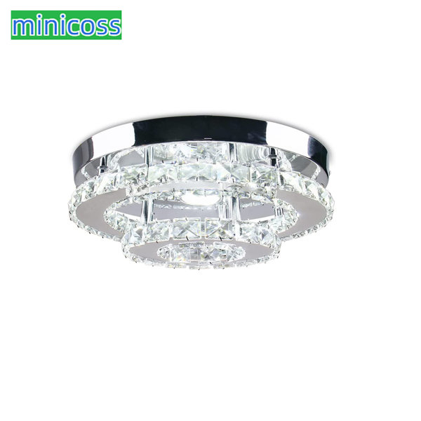 MINICOSS Crystal LED Flush Mount - Wayfair Canada