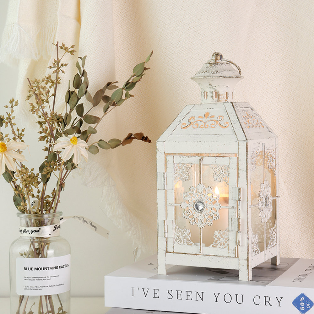 Charlton Home® 9.5" Tabletop Lantern | Wayfair