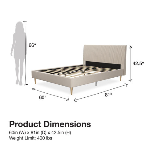 Mr. Kate Daphne Upholstered Bed & Reviews | Wayfair